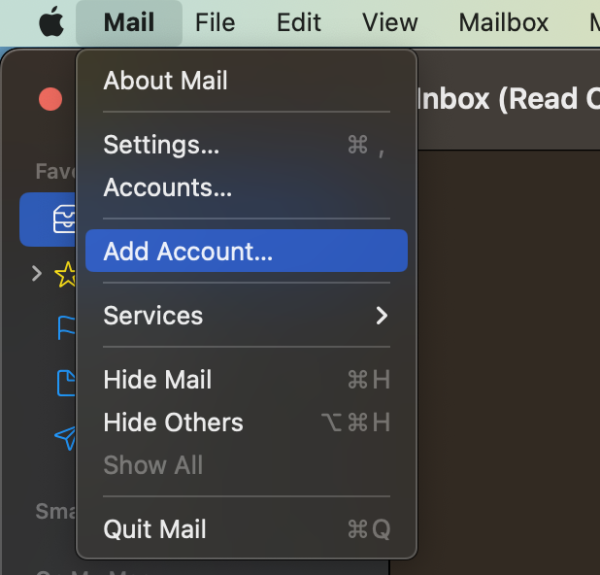 How To Add An Email Account To Apple Mail HostDash